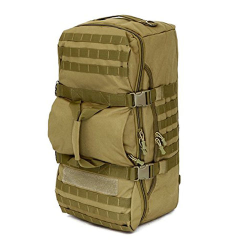 Large Capacity Army Durable Tactical Duffel Pack Military Travel Bag ...