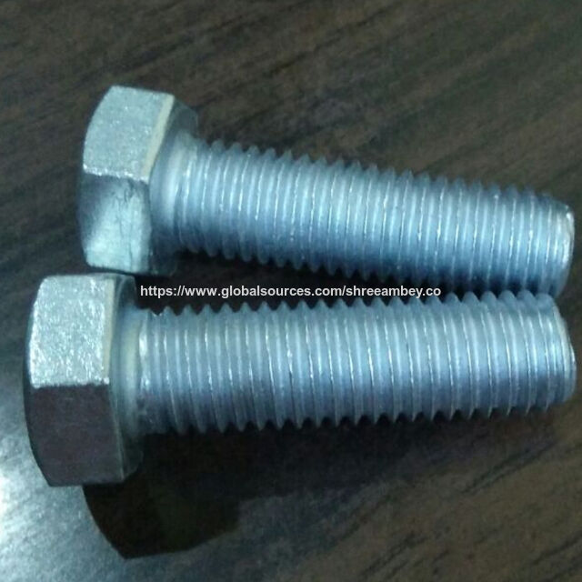 Buy Wholesale India Unc Threaded Hex Bolts & Unc Threaded Bolts at USD ...