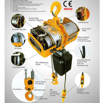 Buy Wholesale China One Year Warranty Electric Chain Block 1t Single Ph ...