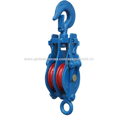 Buy Wholesale China Open Dual Sheave Block Pulley Snatch Block With ...