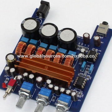 12v Car Audio Amplifier Control Board PCB Assembly Equipment Factory ...