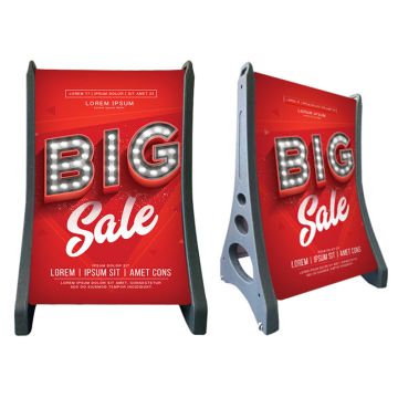 Buy Wholesale China Outdoor Double Sided Water Filled Plastic Poster ...