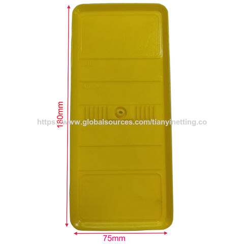 China Panel Identification Plates 180mm x 75mm Yellow Color on Global ...