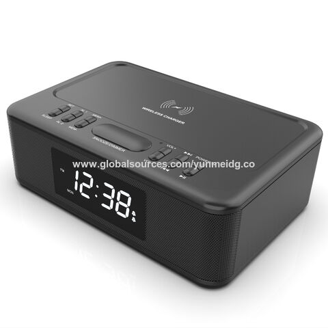 Buy Wholesale China Alarm Clock Radio With Wireless Charging And ...