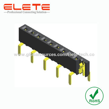 Buy Wholesale China 2.54mm 0.1'' Female Header Connector, Dip Bottom ...