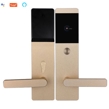 Smart hotel swipe door lock smart access lock home security keyless ...