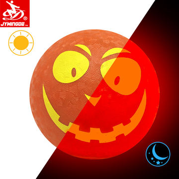 China Glow playground ball,5inch,Luminous rubber kickball,glow in the ...