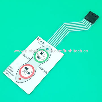 Buy Wholesale China Leds Embedded Tactile Keys Membrane Switch Membrane ...
