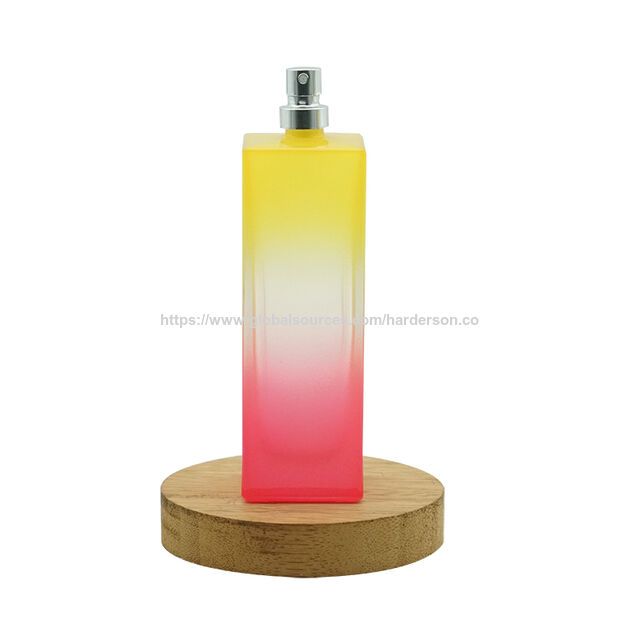 China 100ml square shape perfume bottle modern custom bottle perfume in ...