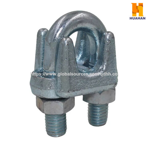 US Type Drop-forged Wire Rope Clip with Hot-dip Galvanized Surface ...