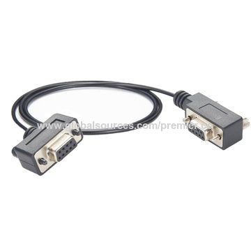 China Serial Cable Female to Female DB9 9 Pin RS232 F-F COM Port Wire ...