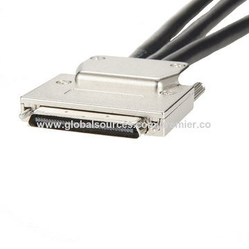 China SCSI cable LVD-SE VHDCI to HP-DB68 metal plug on Global Sources ...