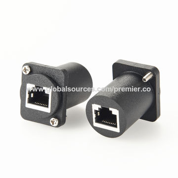 Modular Coupler, RJ45 (8x8K), Straight, RJ45 Modular Inline Coupler ...