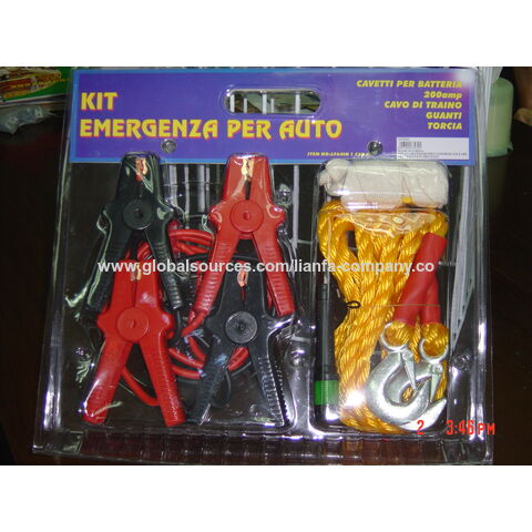 Buy Wholesale China Car Emergency Kit,wire Harness,booster Cable,auto ...