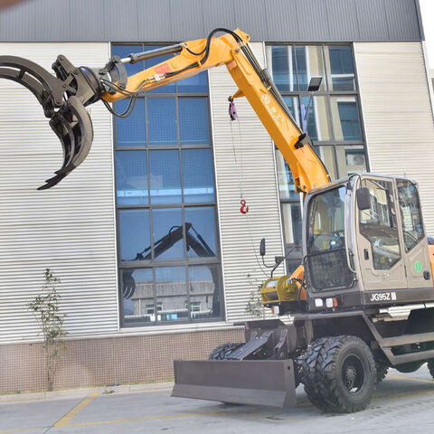 Buy Wholesale China Rubber Duck Excavator For Bale Handling & Round ...