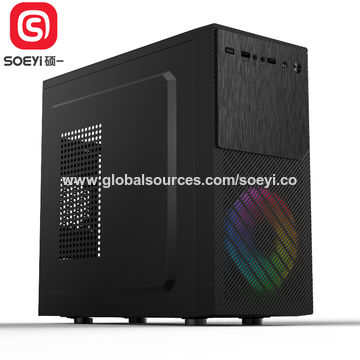 High quality Mid Tower computer case high-end aluminum Logo MATX PC ...