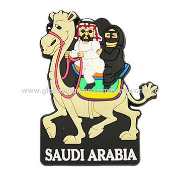 China 3D refrigerator magnets custom classic rubber magnet for Saudi ...
