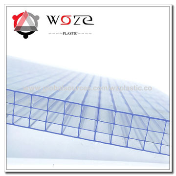 China Four Layer Multiwall Polycarbonate Sheet Construction Materials ...