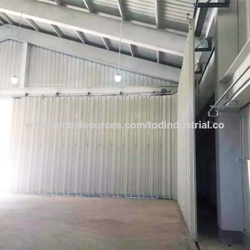 Buy Wholesale China Sliding Round The Corner Hangar Door, Side Sliding ...