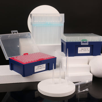 Sterile 100ul Blue Pipette Plastic Tips Rack Box With Filter $0.03 ...