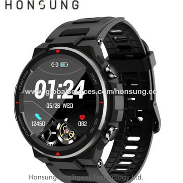 GPS tracker Smart watch with 1.3inch screen,340mAh,nRF52832,Health ...