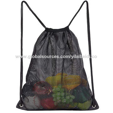 China Heavy Duty Mesh Drawstring Bag Cheap Promotional Practical ...