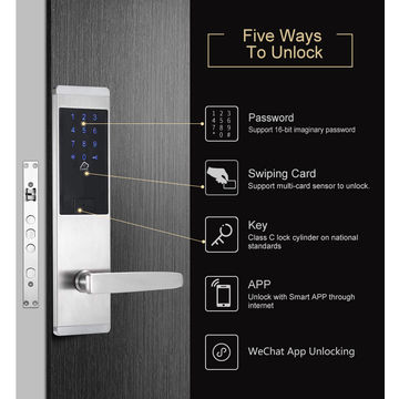 China New products popular Smart Lock with APP bluetooth remote control ...