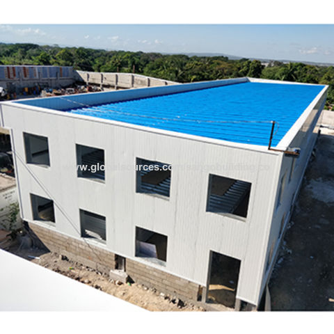 Steel building Prefabricated Warehouse building for coffee bar and ...