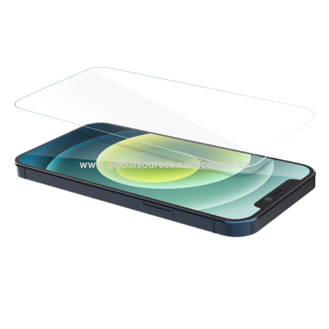 Dustproof anti-static tempered glass screen protector for iPhone 12 12 ...
