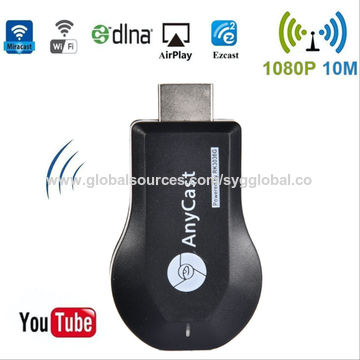 1080P HD Miracast M12 plus Anycast 2.4G Wireless WIFI Display Doogle ...