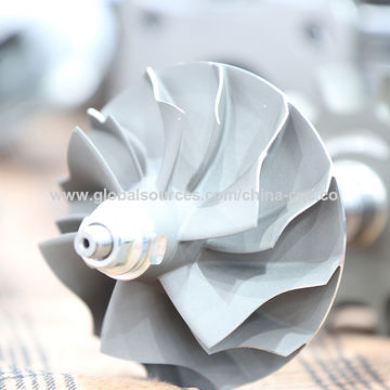 Steel Impeller For Turbo Charger Component Parts For Diesel Engine Made ...