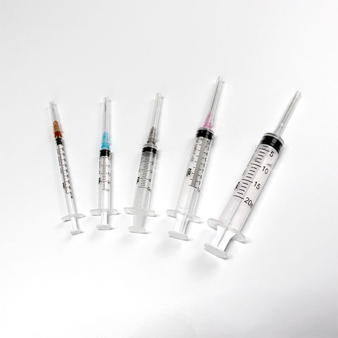 1ml 3 Ml 5ml 10ml 20ml 60ml Disposable Plastic Luer Lock Syringes With Needle $0.0235 ...
