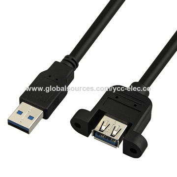 Buy Wholesale China Fast Charging Usb2.0 Cable A Male To A Female Usb ...