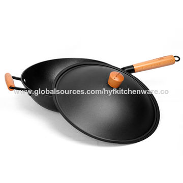Buy Wholesale China In Stock Wholesale Kitchen Cookware Cast Iron Woks ...