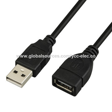 Buy Wholesale China Fast Charging Usb2.0 Cable A Male To A Female Usb ...