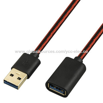 Buy Wholesale China Fast Charging Usb2.0 Cable A Male To A Female Usb ...