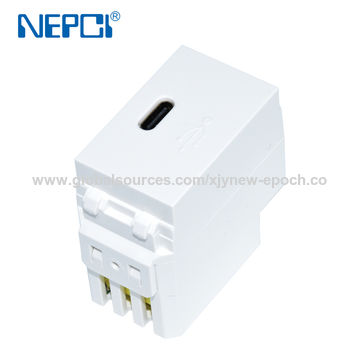 128 type USB charging socket module XJY-USB-50-C type C 5V/2.4A USB ...