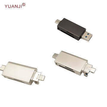 Buy Wholesale China Usb3.0 Multi-function Usb Card Reader Otg Type-c ...