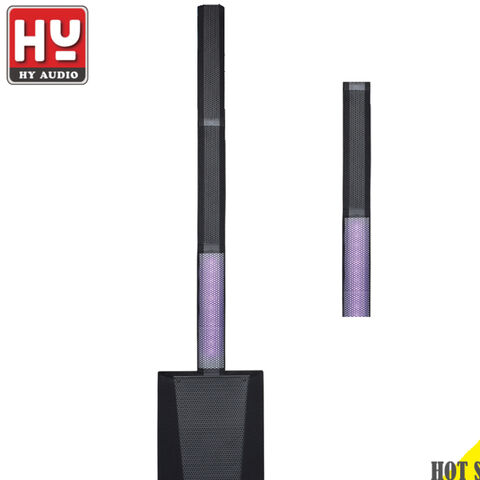 HY Audio-10'' stereo sound column,audio line array,speaker column ...