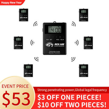 Buy Wholesale China Wireless UHF Tour Guide System Portable Group ...