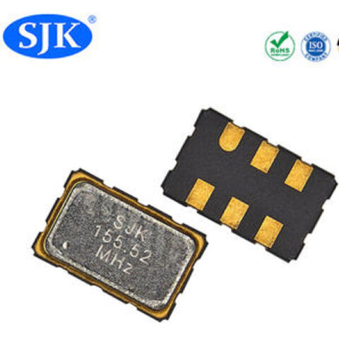 SJK 155.52MHz SMD 5032 LVDS VCXO with 3.3V Crystal Oscillator, VCXO oscillator crystal ...