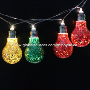 Buy Wholesale China 10l Led With Bulbs Glitter Inside,ip20 2aa Battery ...