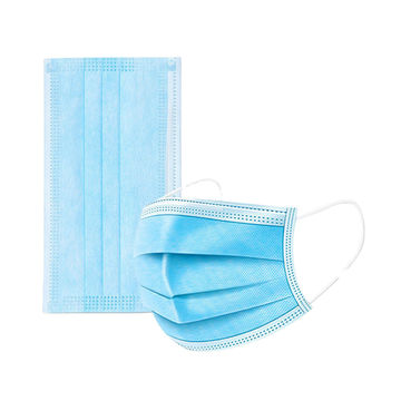 Buy Wholesale China Blue Protective Disposable 3-layer Civilian Face ...