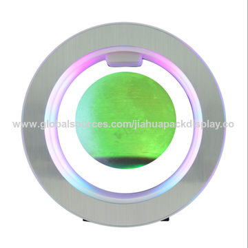 Magnetic floating 3D printing Luminous LED lighting self-roating Moon ...