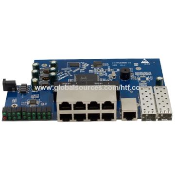 China Realtek8308M 8 Port 10/100/1000mbps Managed Ethernet Switch PCBA ...