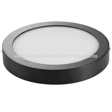 Bulk Buy China Wholesale Led Panel Light,6w Surface Mounted Round Black ...