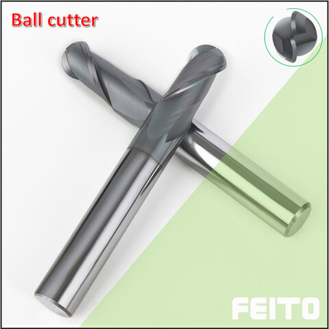 Buy Wholesale China 45 Hardness Ball Cutter / Cnc Cutting Tools Metal ...