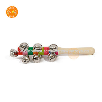 Buy Wholesale China Wholesales Baby Rainbow Rattle Toy Wooden Hands ...