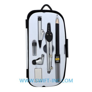 Buy Wholesale China Math Geometry Box Clear Geometric Compass Set ...