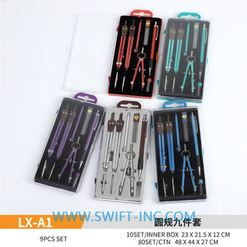 OEM Customizable Aluminum alloy Marking Tool Office String Compass ...